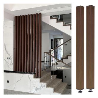 Generic Raumteiler mit Lamellen vom Boden bis zur Decke, verstellbare Trennwand f&uuml;r Teehaus, Caf&eacute;, Hotel, kein Bohren, Wandsichere Installation (8 Wurzeln, 13