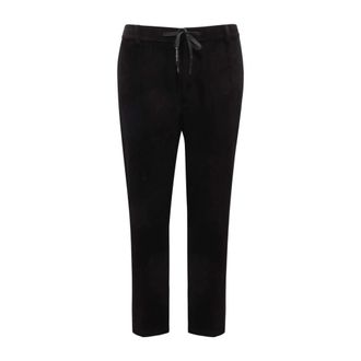 Circolo 1901 Samthose mit Cord-Kordelzug - - Trousers - Herren - Schwarzk - XL