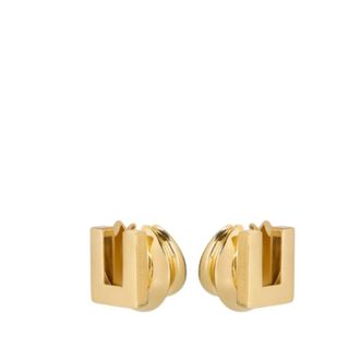 Elisabetta Franchi Femme, Accessoires, Jaune, Taille: ONE Size Or05B61E2.U95 Boucles doreilles