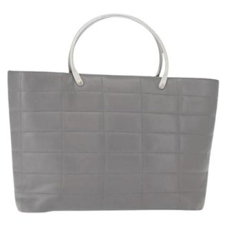 Chanel Pre-owned Leder Tote Bag - - Pre-owned - Damen - Grau - ONE SIZE
