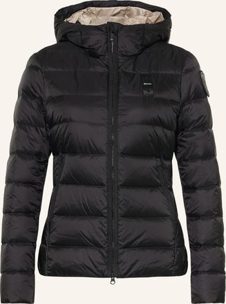 Blauer Lightweight-Daunenjacke Charme schwarz