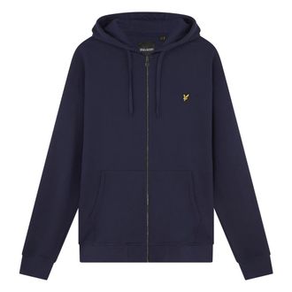 Lyle & Scott Zip Through Hoodie - - Sweatshirts & Hoodies - Herren - Blau - S
