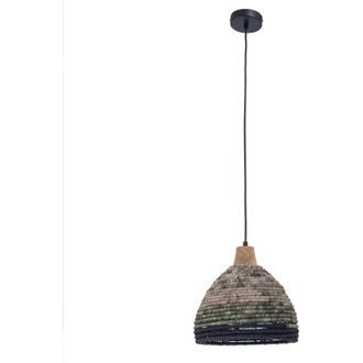 Forlight Forlight - Korg lampara colgante con pantalla de cuerda natural para bombilla E27