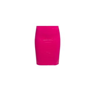 The Attico Beach Skirt with Logo - - Swimwear - Damen - Rosa - S