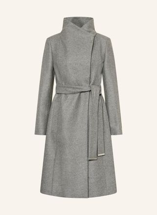 HUGO BOSS Wollmantel Calegan grau