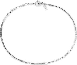 Copenhagen Fu&szlig;kettchen - Edelstahl Fine Edgy - Gr. unisize - in Silber - f&uuml;r Damen