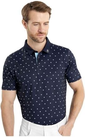 Calvin Klein Polo de Golf Technique 2025 Riverton pour Homme - Marin - XL