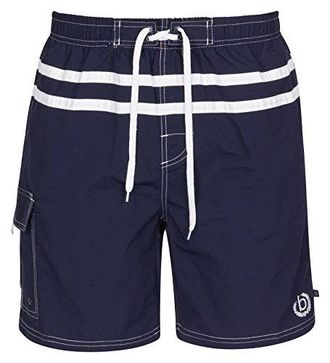 Bugatti Bugatti Short de bain pour homme en noir, bleu marine ou bordeaux - bleu - XXXXXXL