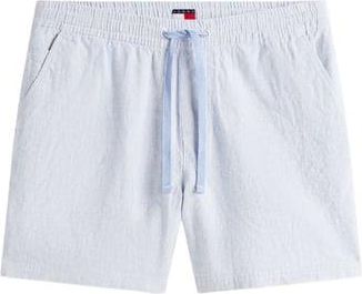 Tommy Hilfiger Short &agrave; rayures en lin et coton