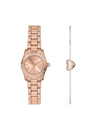 Michael Kors Uhr und Armband Set Lexington Set MK4994SET Rosa