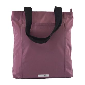 Emporio Armani Technische Stoff-Shopper-Tasche - - Bags - Damen - Lila - ONE SIZE
