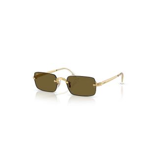 Ray-Ban Rb3928 By A$ap Rocky Sonnenbrillen Arista Gold Fassung Braun Glas 54-20