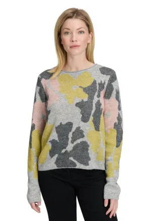 Betty Barclay Strickpullover Damen mit Jacquard (1-tlg)