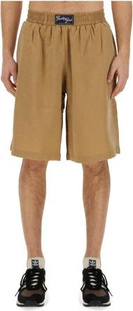 Family Fir$t Milano Family First, Homme, Shorts, Beige, Taille: S Relaxed Fit Cargo Shorts