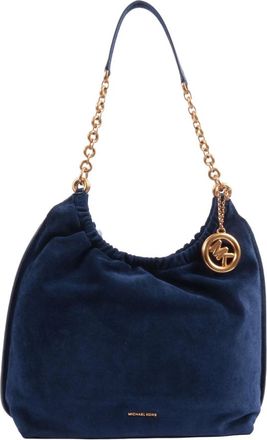 Michael Kors Femme, Sacs, Bleu, Taille: ONE Size Messenger grande coulisse