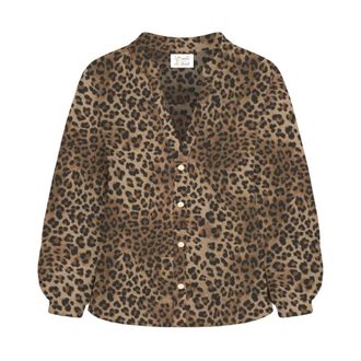 MC2 Saint Barth Liona Seidenvoile-Shirt - - Blouses & Shirts - Damen - Mehrfarbig - XS