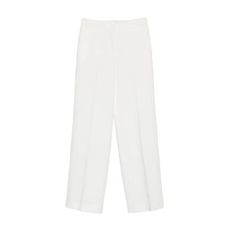 Via Masini 80 Wei&szlig;e weite Hosen f&uuml;r Frauen - - Trousers - Damen - Wei&szlig; - 2XS