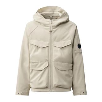 C.P. Company Kapuzenjacke mit Polsterung - - Jackets - Herren - Beige - M