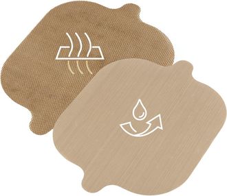 Gourmetmaxx Dauerbackfolie 2-in-1 f&uuml;r Hei&szlig;luftfritteusen - als Dauerbackpapier nutzbar | zuschneidbare Dauerbackmatte mit Laschen | sp&uuml;lmaschinenfest |auch f&uuml;r Un