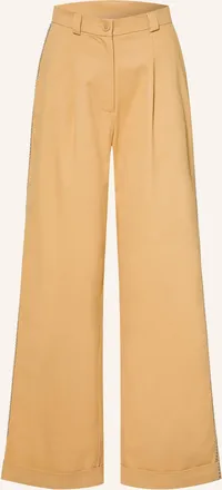 Claudie Pierlot Claudie Pierlot Marlenehose Mit Galonstreifen beige
