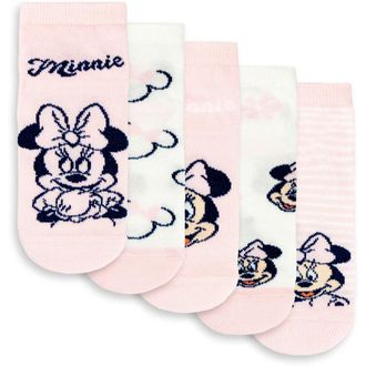 Disney Minnie Mouse Chaussettes mollet Lot de 5