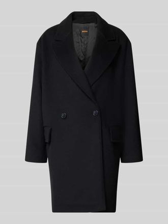 Boss Orange by Hugo Boss Regular Fit Mantel aus Woll-Mix Modell C_Calesarina