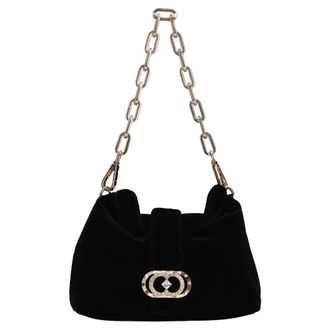 La Carrie Night Edition Samttasche - - Bags - Damen - Schwarzk - ONE SIZE