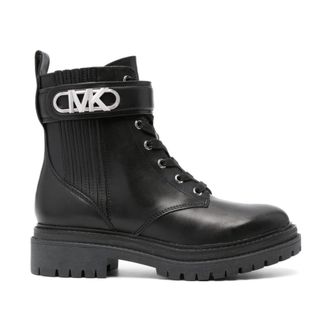 Michael Kors Schwarze Parker Stiefeletten - - Shoes - Damen - Schwarzk - 38 1/2 EU
