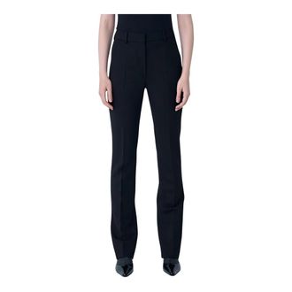 Sportmax Weite Stretch-Hose - - Trousers - Damen - Schwarzk - S