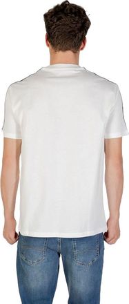 A|X Armani Exchange Cotton Crew Neck T-Shirt - White