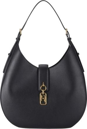 Elisabetta Franchi Femme, Sacs, Noir, Taille: ONE Size Sac Hobo Rond