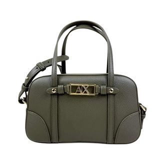 A|X Armani Exchange Femme, Sacs, Vert, Taille: ONE Size Polly Bauletto S