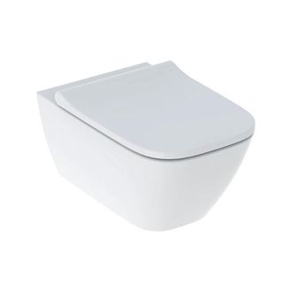 Keramag Keramag - Geberit Smyle Square Set Wand-WC Tiefsp&uuml;ler, geschlossene Form