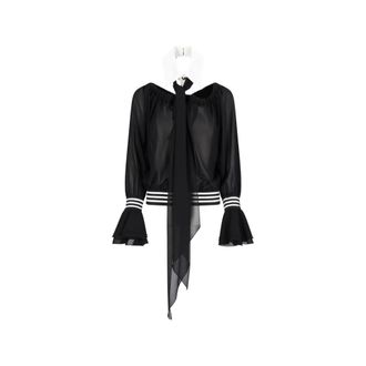 Elisabetta Franchi Damen, Blusen & Hemden, Mehrfarbig, LGr&ouml;&szlig;e