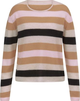 Peter Hahn Rundhals-Pullover Peter Hahn braun