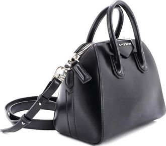 Givenchy Antigona Bag Glazed Leather Mini satchel - Noir