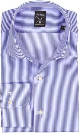 van Laack Herren Hemd blau Baumwolle