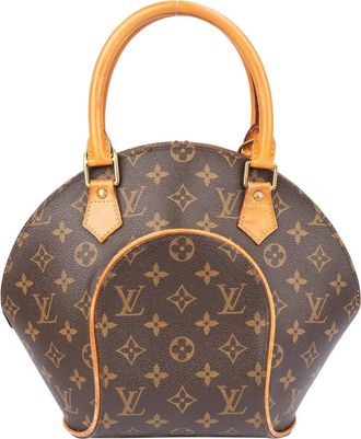 Louis Vuitton Crossbody Bags - Louis Vuitton Canvas Monogram Ellipse PM Handbag - Gr. unisize - in Braun - f&uuml;r Damen
