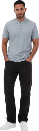 HUGO BOSS Hugo - Poloshirt f&uuml;r Herren, Piqu&eacute; (Blau)