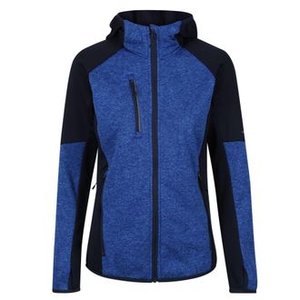 Regatta Professional Damen Womens X-pro Coldspring Ii Hybrid Full Zip Hooded Fleece Fleecejacke, Oxford Blue Marl/Navy, 36