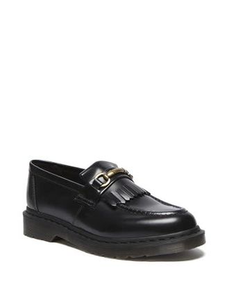 Dr. Martens Mixte Adrian Ys Tassel Loafer Tissu Oxford, Noir, 39 EU