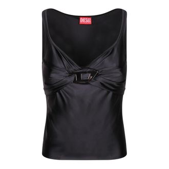 Diesel Damen, Oberteile, Schwarzk, XSGr&ouml;&szlig;e