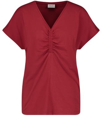 Gerry Weber Damen 770241-35006 T-Shirt, Wine, 36