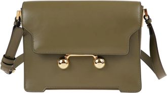 Marni Hobo Bags - Medium Rectangular Shoulder Bag - Gr. unisize - in Grün - für Damen