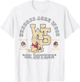 Disney Winnie Puuh Hundred Acre Wood Collegiate T-Shirt