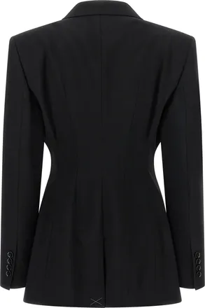 Dolce & Gabbana Virgin Wool Blazer - Black