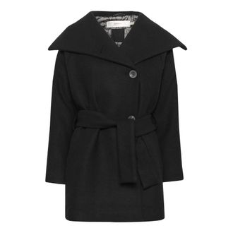 Inwear Femme, Manteaux, Noir, Taille: 42 FR Manteau Noir Collier Veste Élégante