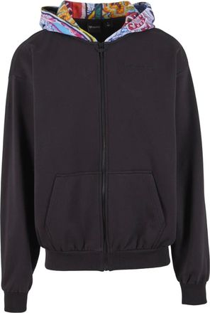 Carlo Colucci Homme, Sweatshirts et sweats &agrave; capuche, Noir, Taille: M Vestes