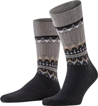 Falke Softe Strick-Socken Norseman mit Kaschmiranteil in