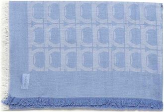 Ferragamo &Eacute;charpe - Bleu